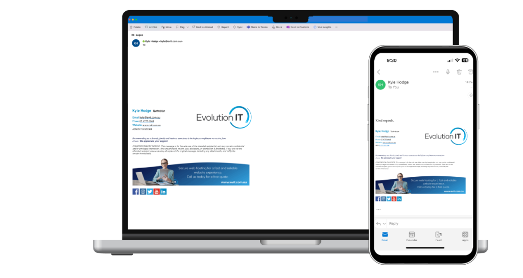 Email Signatures - Evolution IT